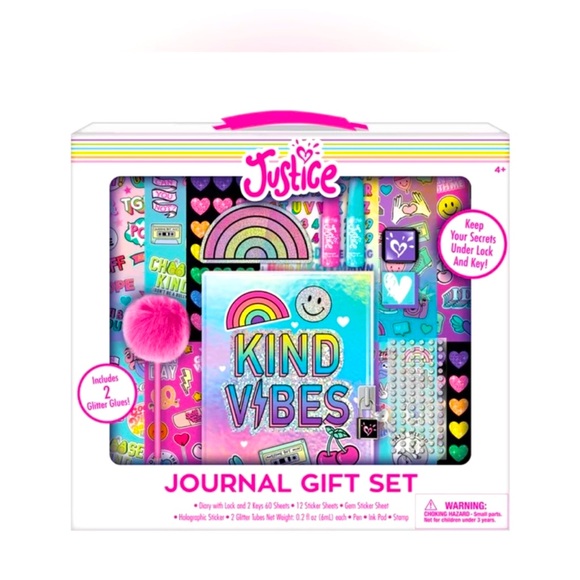 Justice | Toys | Justice Kind Vibes 23 Piece Journal Gift Set | Poshmark